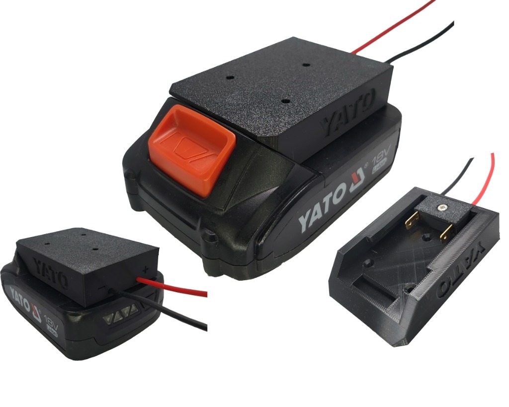 Adapter do baterii akumulatora YATO 18V | ZŁOTÓW | Kup teraz na Allegro Lokalnie