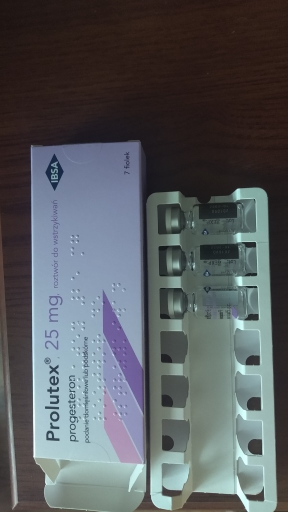 Prolutex roztwór do wstrzykiwań 3 ampułki | Łask | Kup teraz na Allegro ...