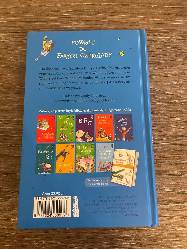 Charlie i wielka szklana winda książka | Warszawa | Kup teraz na ...