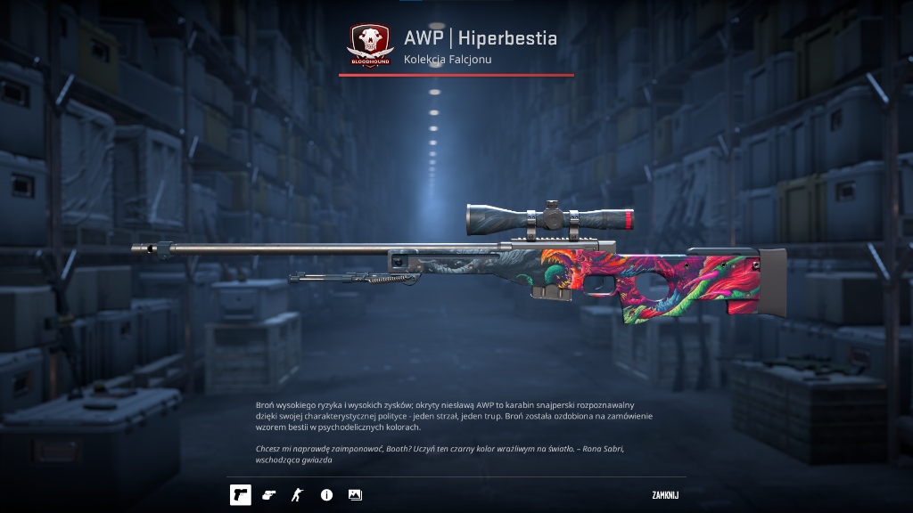 AWP | Hiperbestia / AWP | Hyperbeast CS2 | Ząbki | Kup teraz na Allegro ...