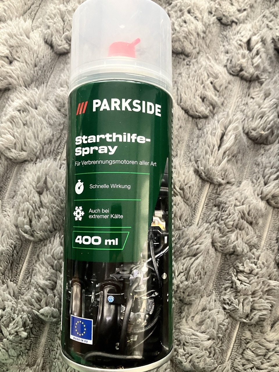 Parkside Starthilfe Spray 400 ml – Środek do rozruchu silników spalich ...