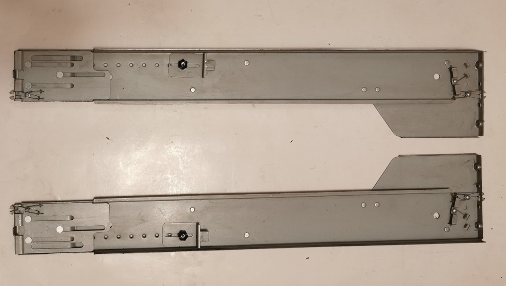HP 704115001 704115002 MSA30 MSA50 MSA1000 Szyny Rack Komplet L + R ...