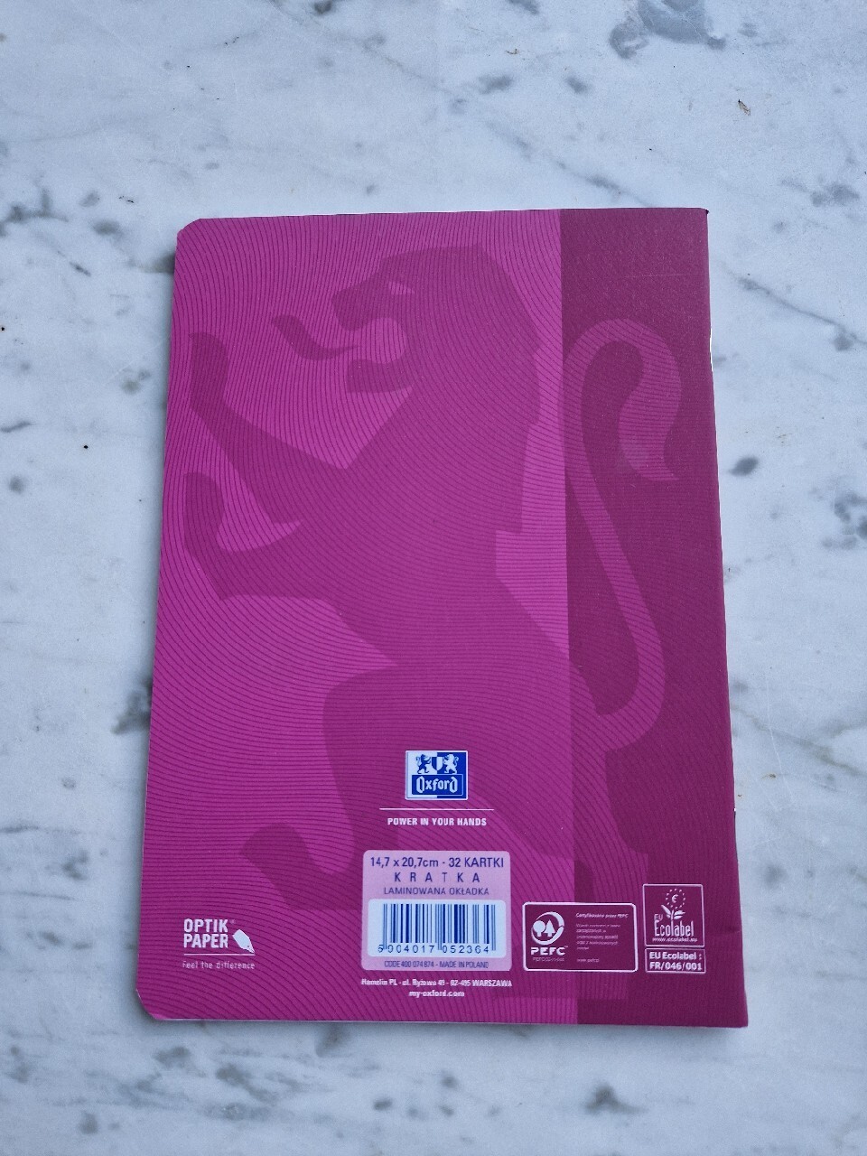 Zeszyt Oxford 32 kartkowy w kratkę różowy | Skarszewy | Kup teraz na ... Zeszyt Oxford 32 kartkowy w kratkę różowy | Skarszewy | Kup teraz na ...