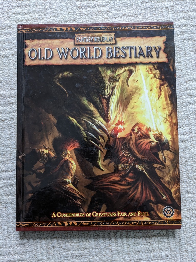 Warhammer Fantasy RPG - Old World Bestiary | Poznań | Kup teraz na ...