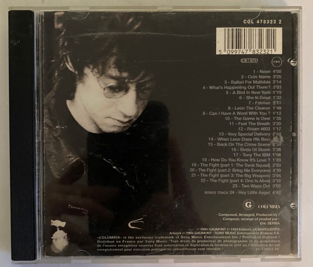 Eric Serra - Leon The Professional CD | Krotoszyn | Kup teraz na ...