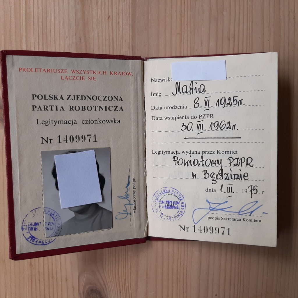 Dokument Prl , Pzpr - Pamiątki PRL-u - Allegro.pl. Więcej niż aukcje.