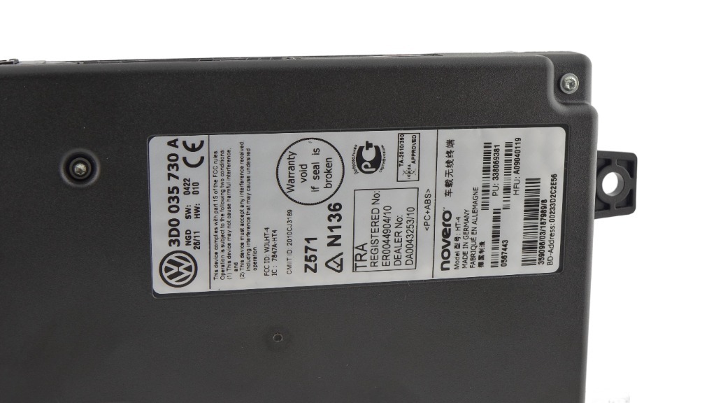 Moduł telefonu Phaeton 3D0 035 730A 3D0035730A | Dobrzejów | Kup teraz ...