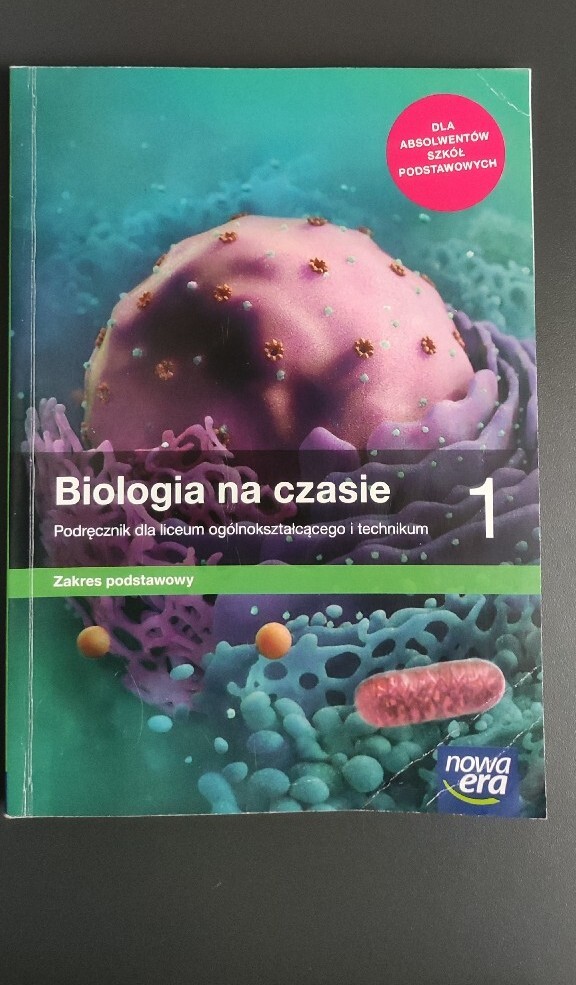 Biologia na czasie 1, zakres podstawowy, nowa era | Inowrocław | Kup teraz na Allegro Lokalnie