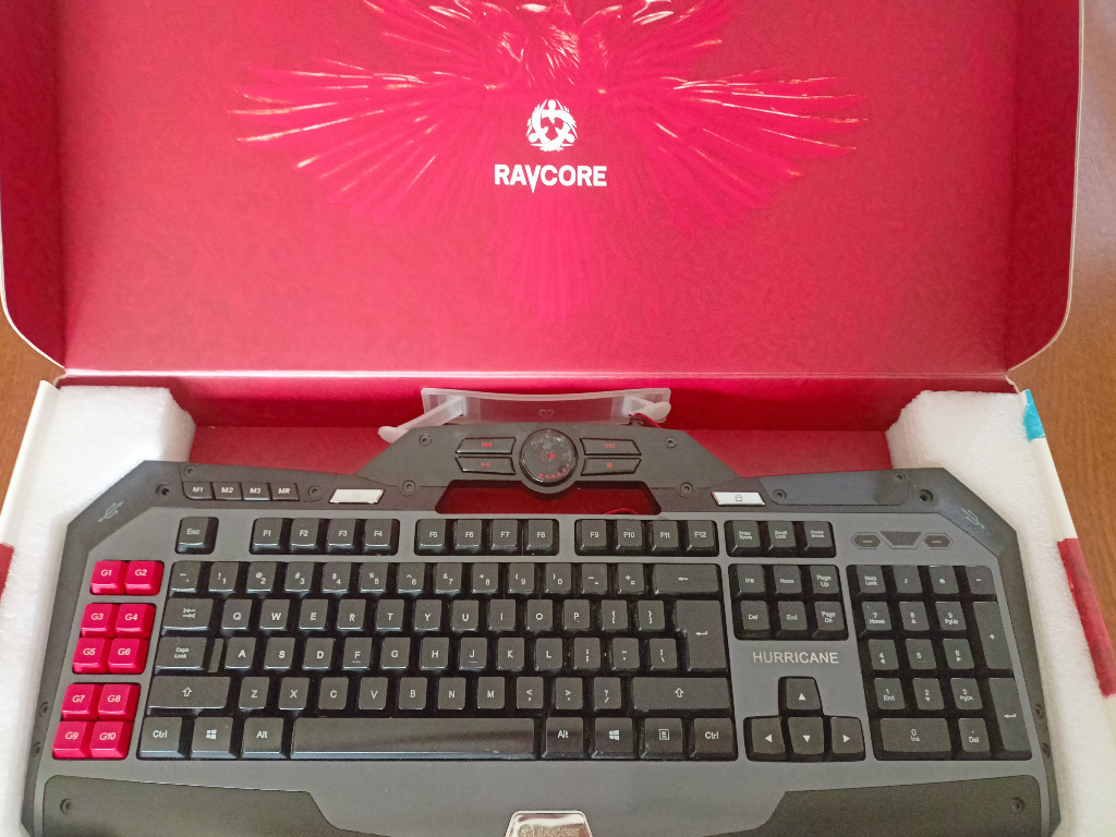 Klawiatura Gamingowa RAVCORE Hurricane | Kleszczów | Kup teraz na ...
