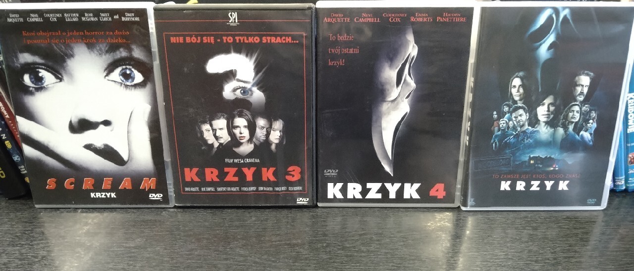 Krzyk 1,3,4,5 dvd | Opole | Kup teraz na Allegro Lokalnie