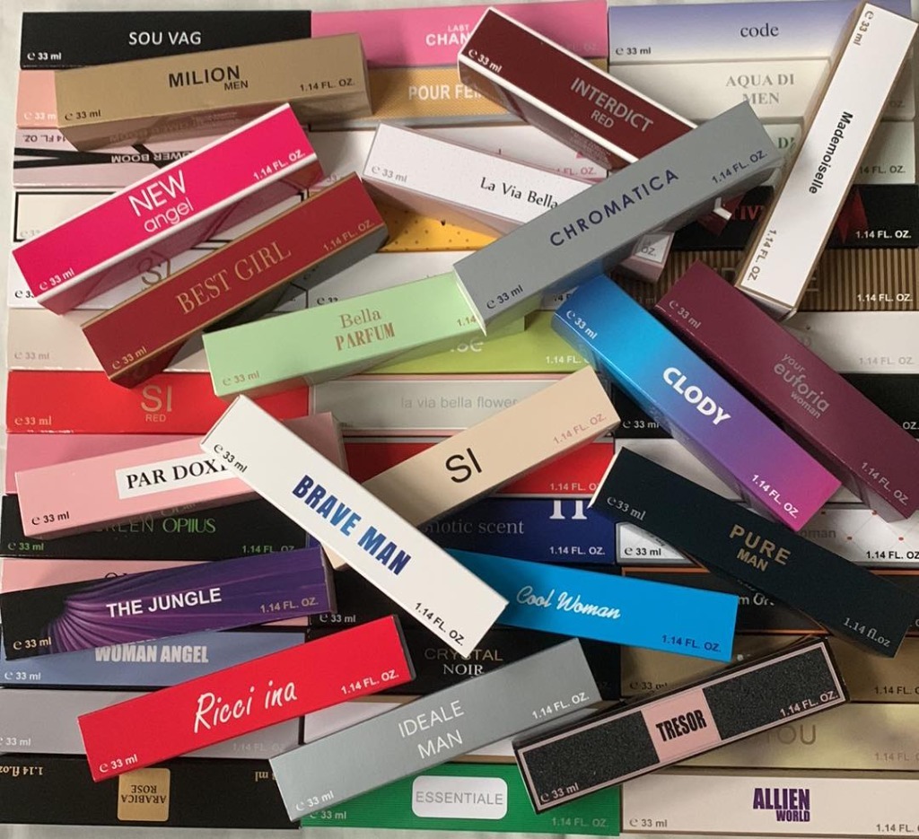 Perfumetki 33ml Trwałe perfumy 33 ml HURT 100 szt | Wodzisław Śląski ...