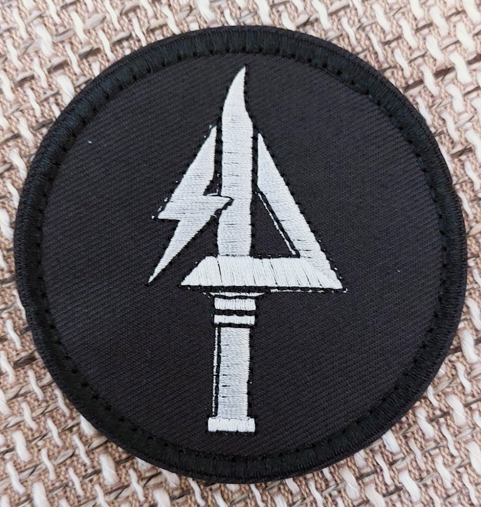 Naszywka z rzepem Delta Force CAG 1 SFOD ACE Unikat Morale Patch ...