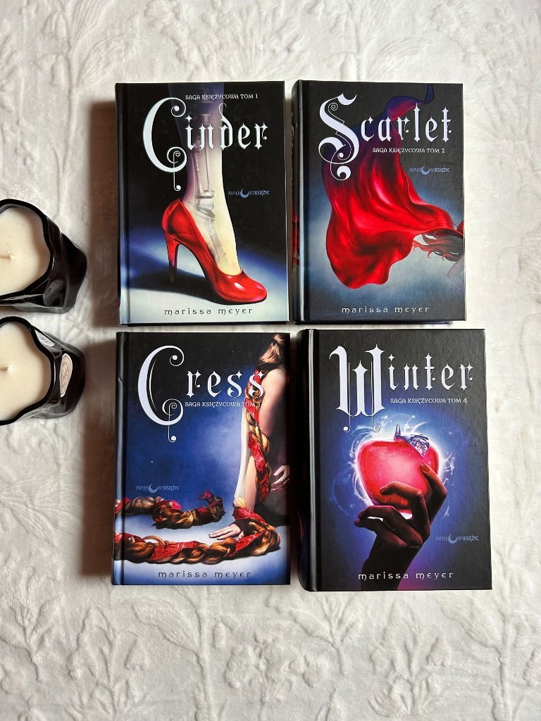 Marissa Meyer Saga księżycowa Cinder, Scarlet, Cress, Winter | Warszawa ...