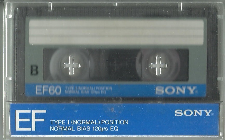 SONY EF60 TYPE I NORMAL BIAS 120 us EQ Japan | Czeladź | Kup teraz na ...