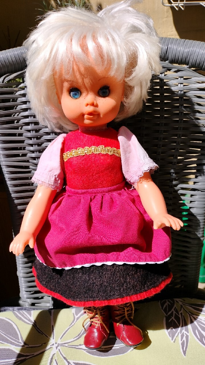 STARA LALKA POLSKA PRL SYGNOWANA PEW | Czeladź | Kup teraz na Allegro ...