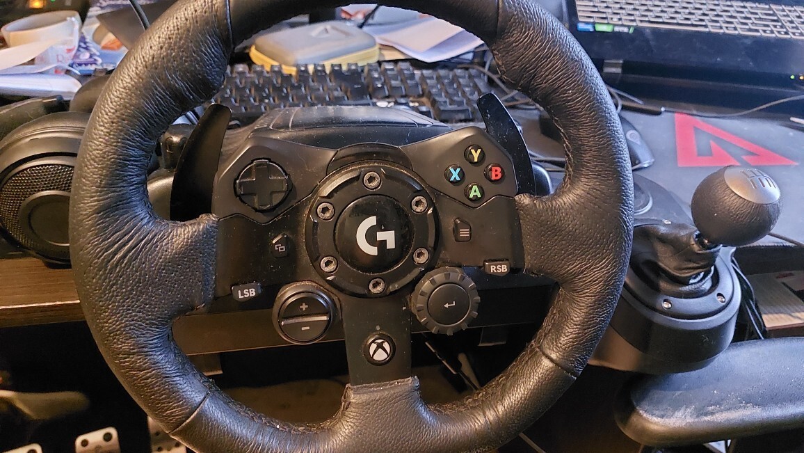 Kierownica Logitech G923 Xbox + shifter | Zabrze | Kup teraz na Allegro ...
