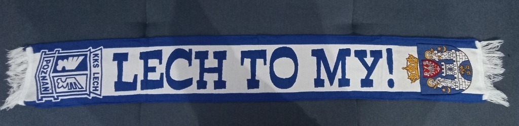 Szal Lech Poznań Cracovia Hooligans Arka | Śrem | Kup teraz na Allegro ...
