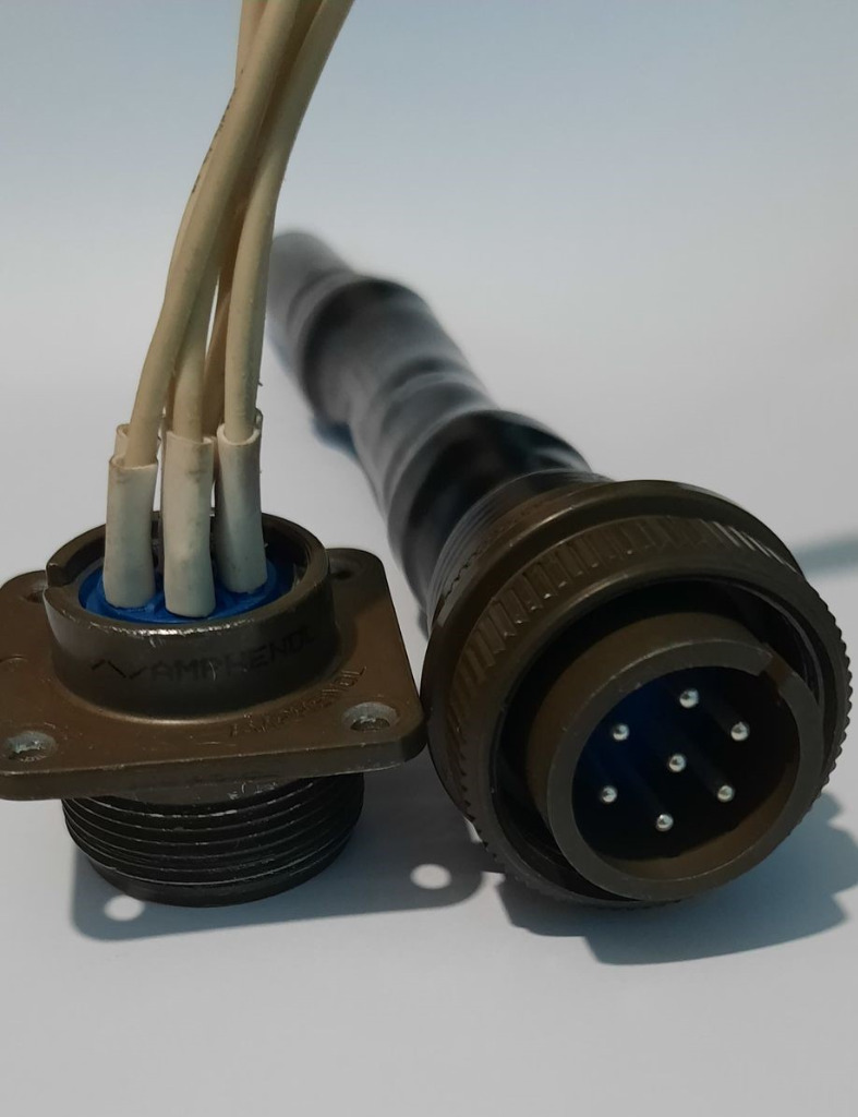Amphenol 7 pin złącze męskie i damskie. | Skórzewo | Kup teraz na ...