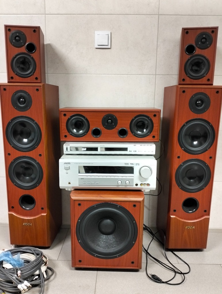 Zestaw Kina Domowego Koda głośniki amplituner 5.1 | Olkusz | Ogłoszenie ...