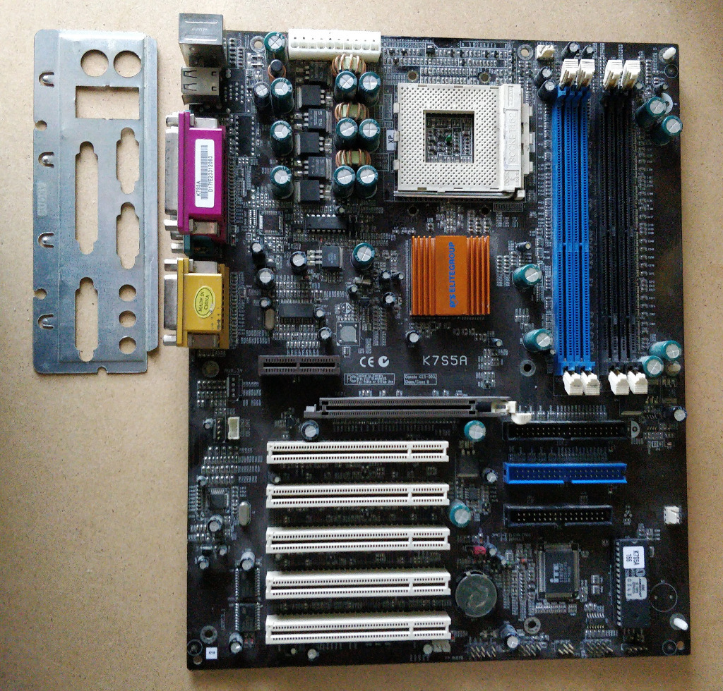 RETROPC ECS K7S5A socket A 462 sprawna | Wrocław | Kup teraz na Allegro ...
