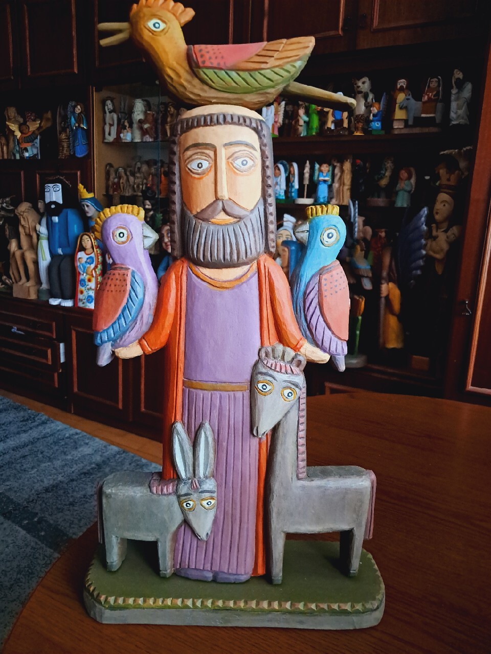 Święty Franciszek rzeźba ludowa Marian Ulc | Płońsk | Ogłoszenie na ...