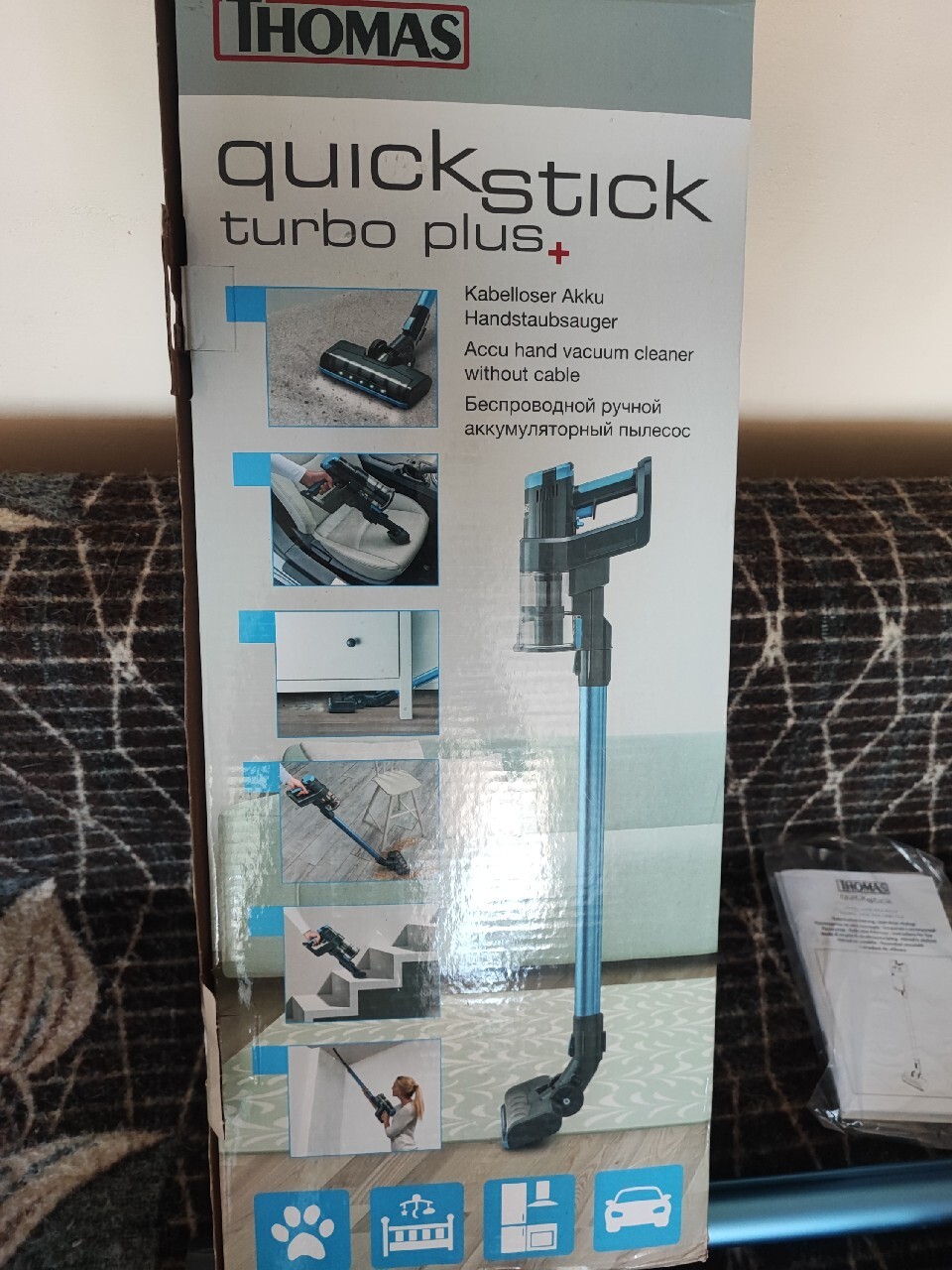 Odkurzacz THOMAS Quick stick turbo plus | Warszawa | Kup teraz na Allegro Lokalnie