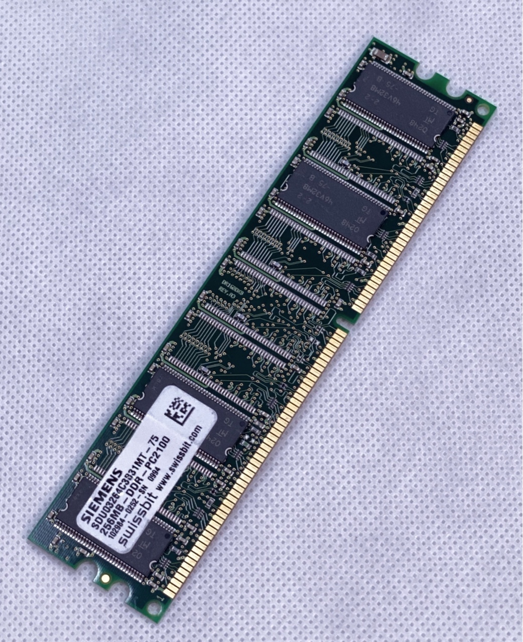 Pamięć RAM Siemens 256 MB DDR 266 MHz - testowana | Wrocław | Kup teraz ...