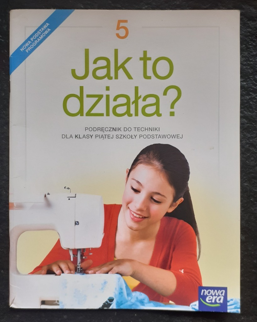 JAK TO DZIAŁA 5 NOWA ERA TECHNIKA KLASA 5 | Barciany | Kup teraz na ...