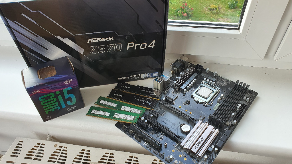 Płyta główna ASRock Z370 Pro4 + Intel i5-9400F | Gdynia | Kup teraz na ...