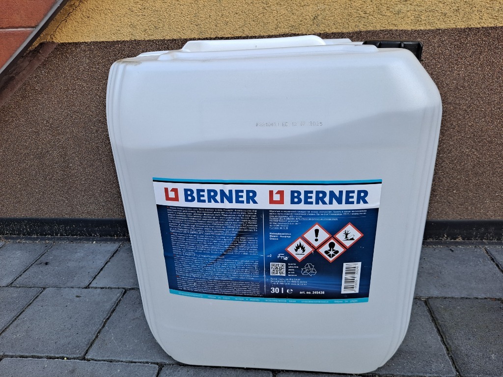 ZMYWACZ ODTŁUSZCZACZ UNIWERSALNY BERNER 30 L | Łowicz | Kup teraz na Allegro Lokalnie