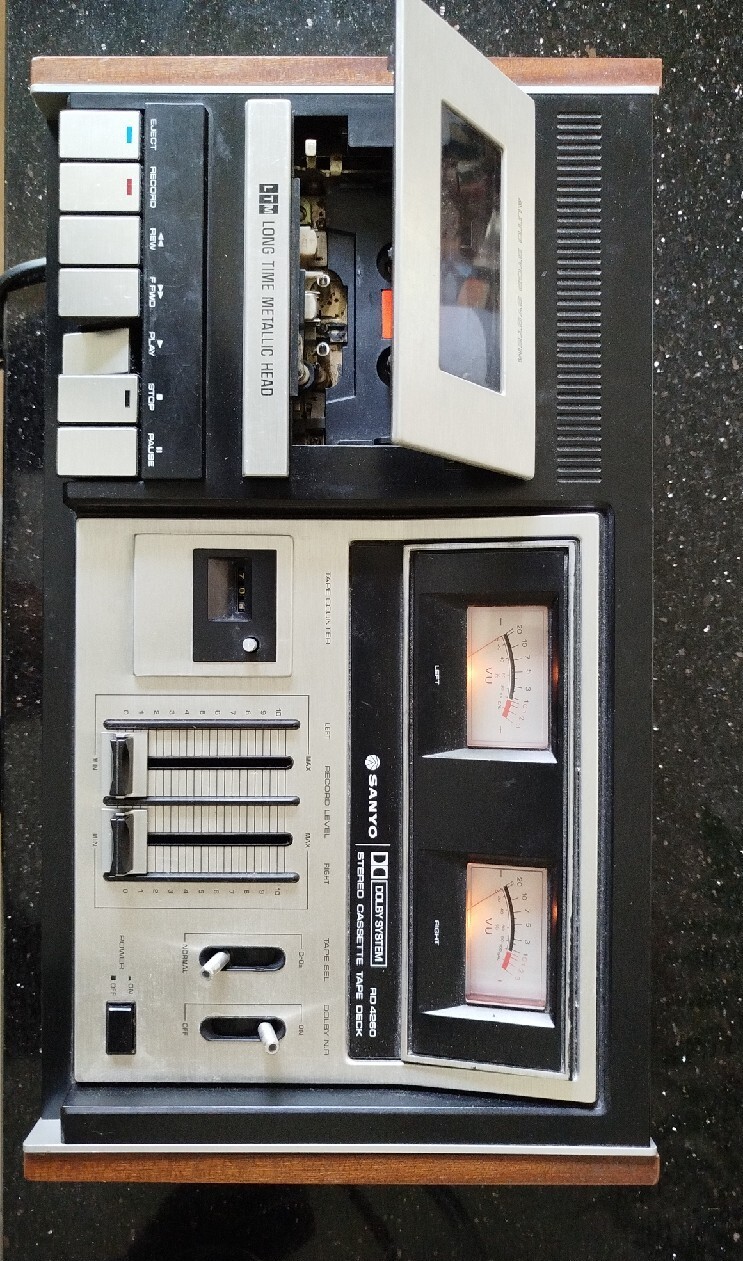 Vintage magnetofon deck Sanyo z Dolby RD4260 | Opole | Kup teraz na ...