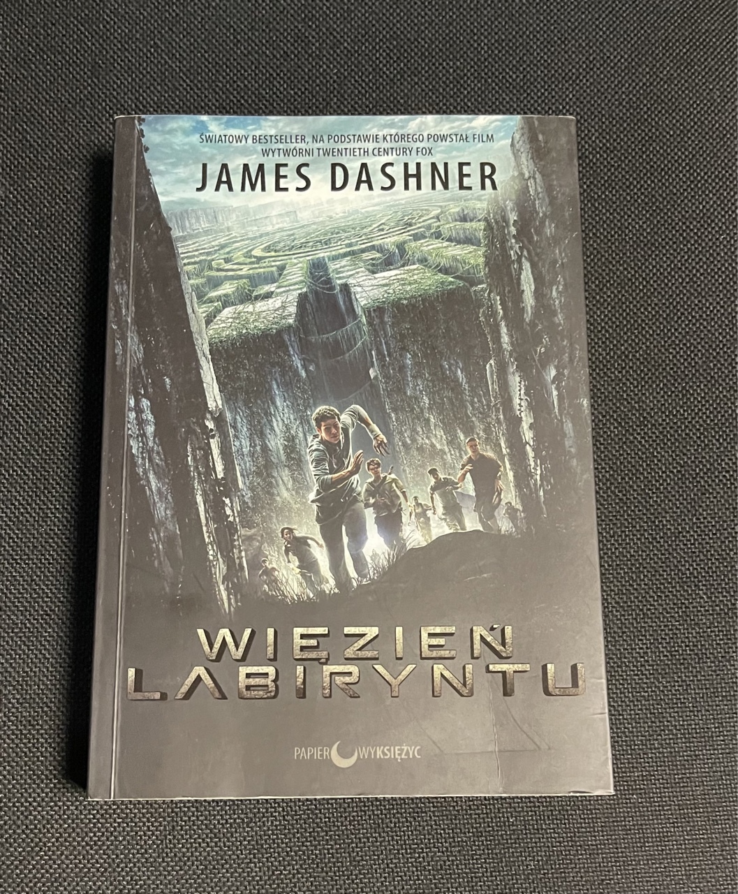 James Dashner Więzień Labiryntu - Niska cena na Allegro.pl