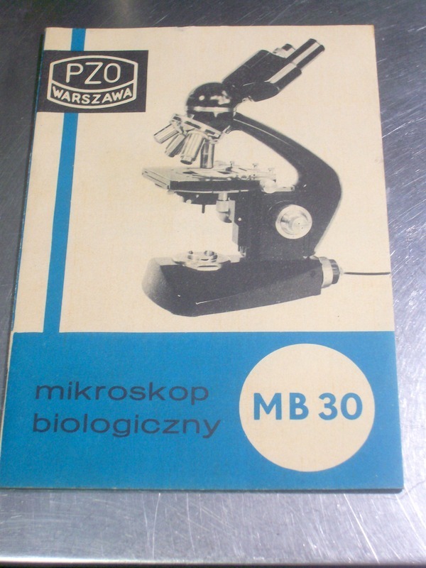 PZO mikroskop biologiczny MB-30 instrukcja | Leszno | Kup teraz na ...