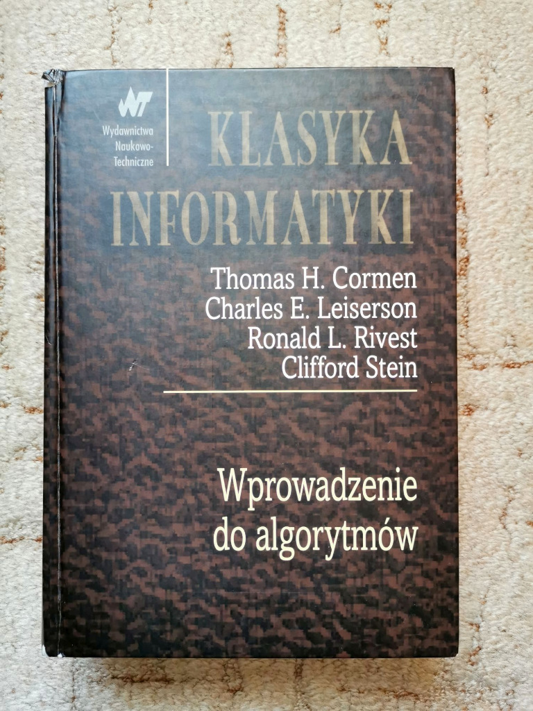 Wprowadzenie do algorytmów - Cormen Thomas H. | Oława | Kup teraz na ...