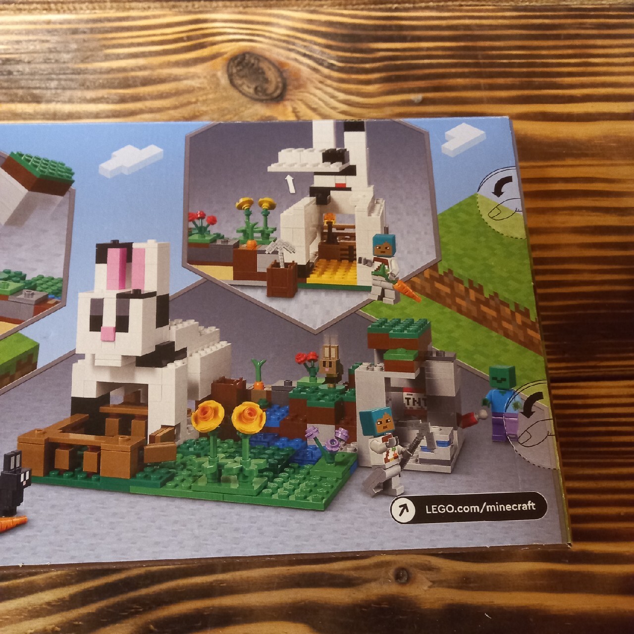 Lego 21181 Minecraft The Rabbit Ranch | Świerklany Dolne | Kup teraz na ...