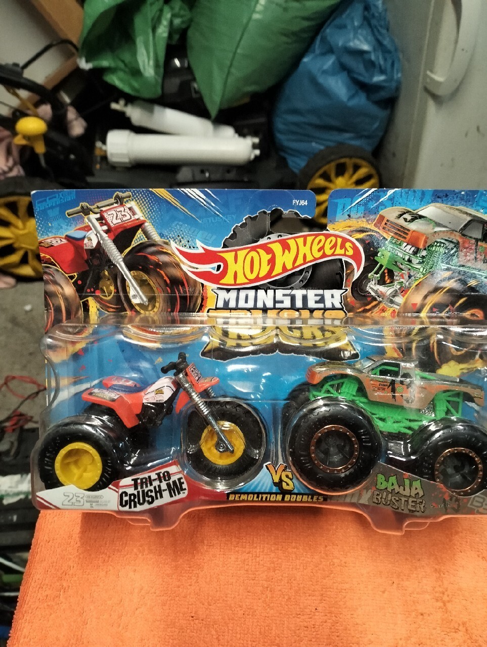 Hot wheels monster trucks demolution dubles baja buster resoorki ...
