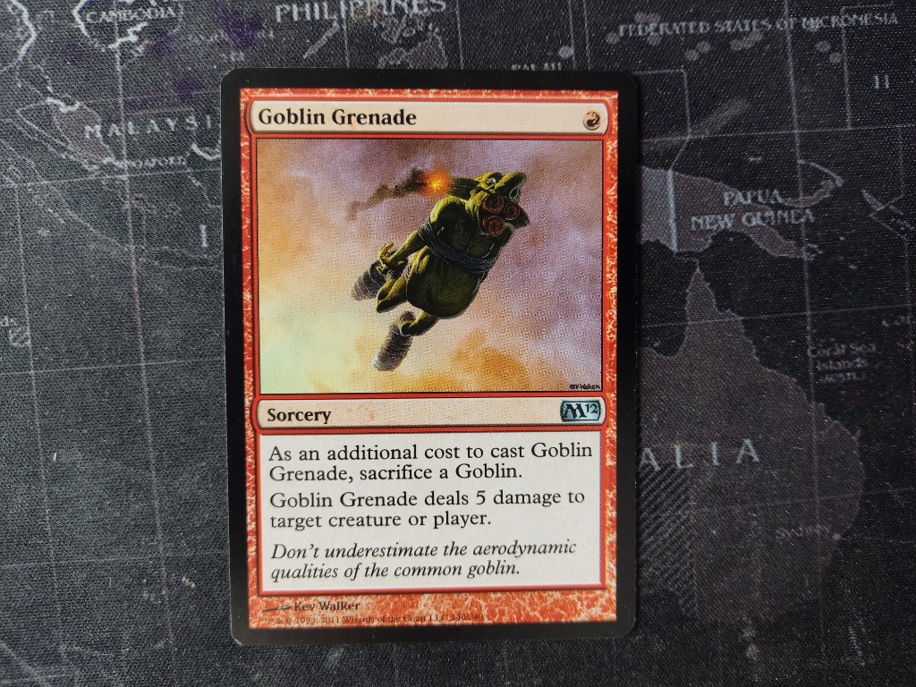 Magic: The Gathering: Goblin Grenade | Trzebinia | Licytacja na Allegro ...