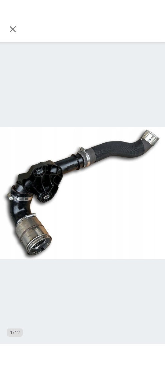 Rura intercooler turbo Renault Master 3 opel muvano 144605225r | Gdańsk ...