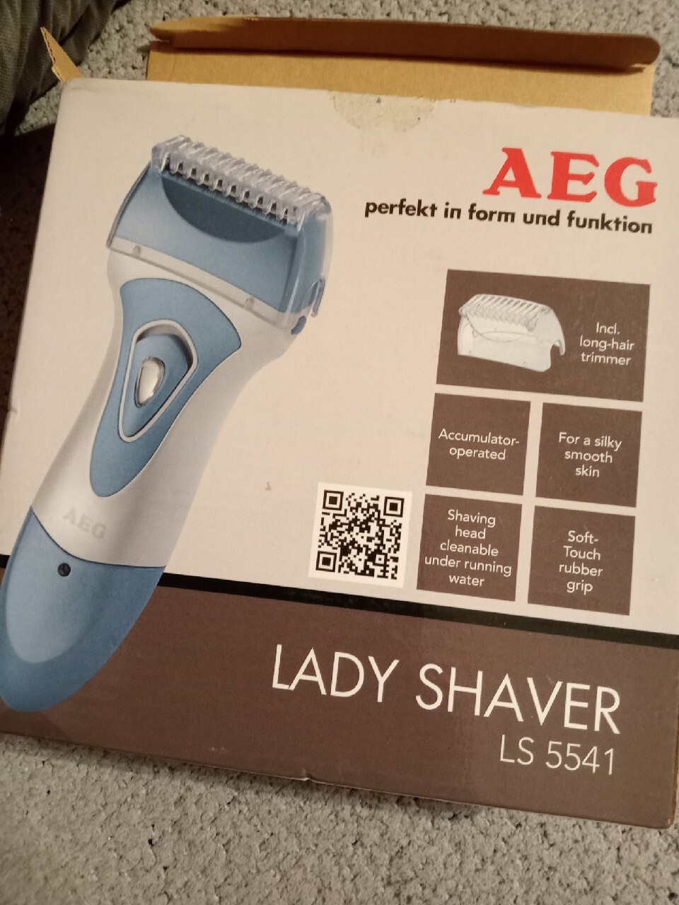 Damska golarka AEG LADY SHAVER LS 5541 | Orły | Kup teraz na Allegro ...