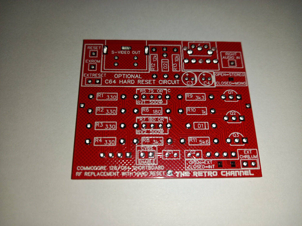 PCB, Commodore C64C, zamiennik modulatora RF | Chocianów | Kup teraz na ...