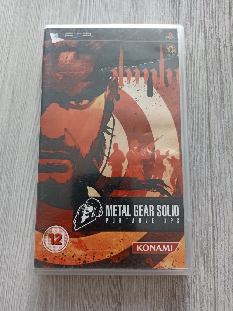 Metal Gear Solid Psp - Niska cena na Allegro.pl