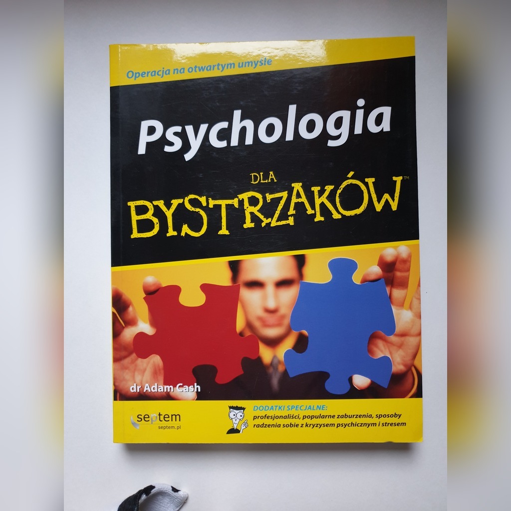 Psychologia dla Bystrzaków dr.Adam Cash | Warszawa | Kup teraz na ...