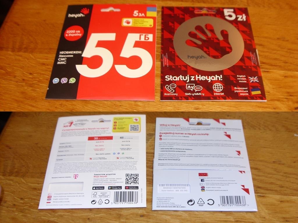 Starter z HEYAH z fajnym numerem 886332565 | Żmigródek | Kup teraz na ...