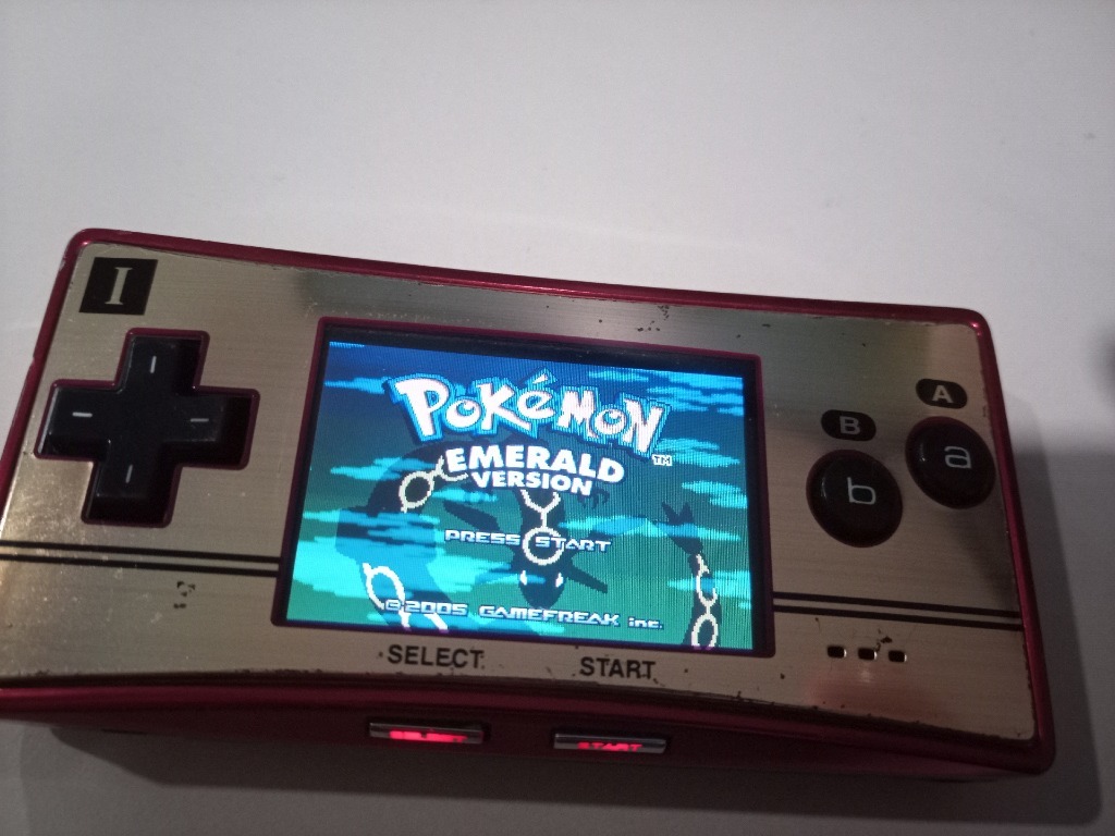 Gameboy Advance Micro GBA :: 20th Anniversary Mario Limited Edition ...