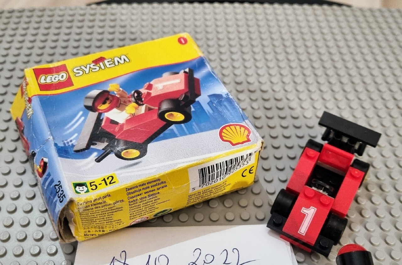 Lego System 2535 Wyścigówka Formuła 1 Shell Unikat | Warszawa | Kup teraz na Allegro Lokalnie