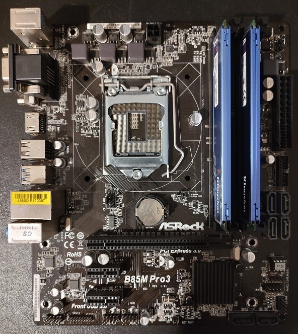 Płyta główna ASROCK B85m Pro3 + 4GB DDR3 | Jastrzębie-Zdrój | Kup teraz ...