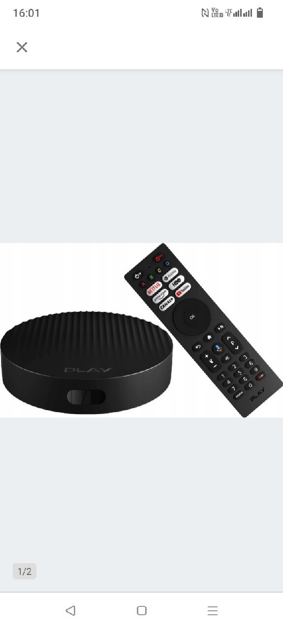 DEKODER PLAY BOX TV 4K ANDROID SMART TV | Gdańsk | Kup teraz na Allegro ...