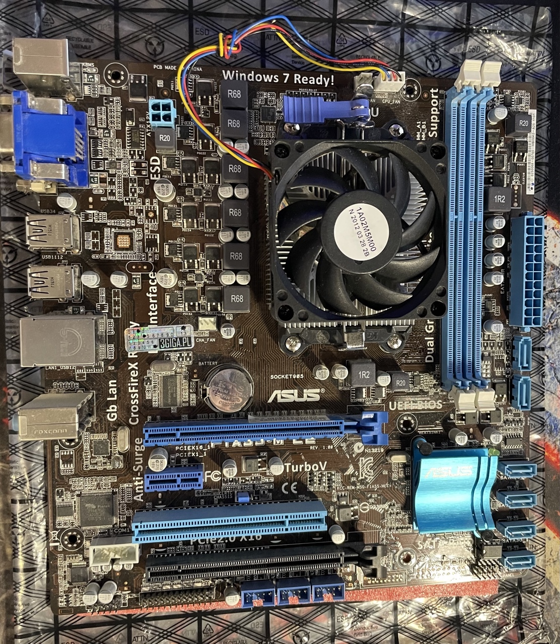 płyta główna Asus F1A75-M LE FM1 + AMD A4-3300 | Bielsk Podlaski | Kup ...