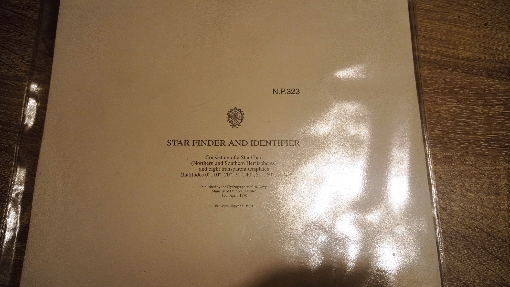 ADMIRALTY: STAR FINDER AND IDENTIFIER ( NP323 ) | Swinoujscie | Kup ...