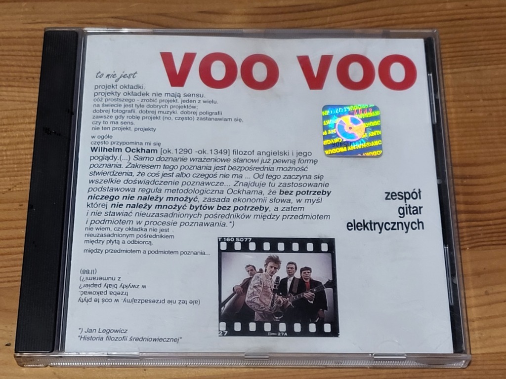 Voo Voo Zespół gitar elektrycznych CD 1991 | Warszawa | Kup teraz na ...